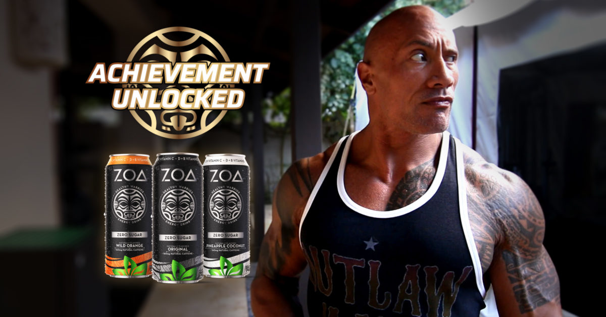 Dwayne Johnson Reveals New Partnership Between Xbox & ZOA Energy