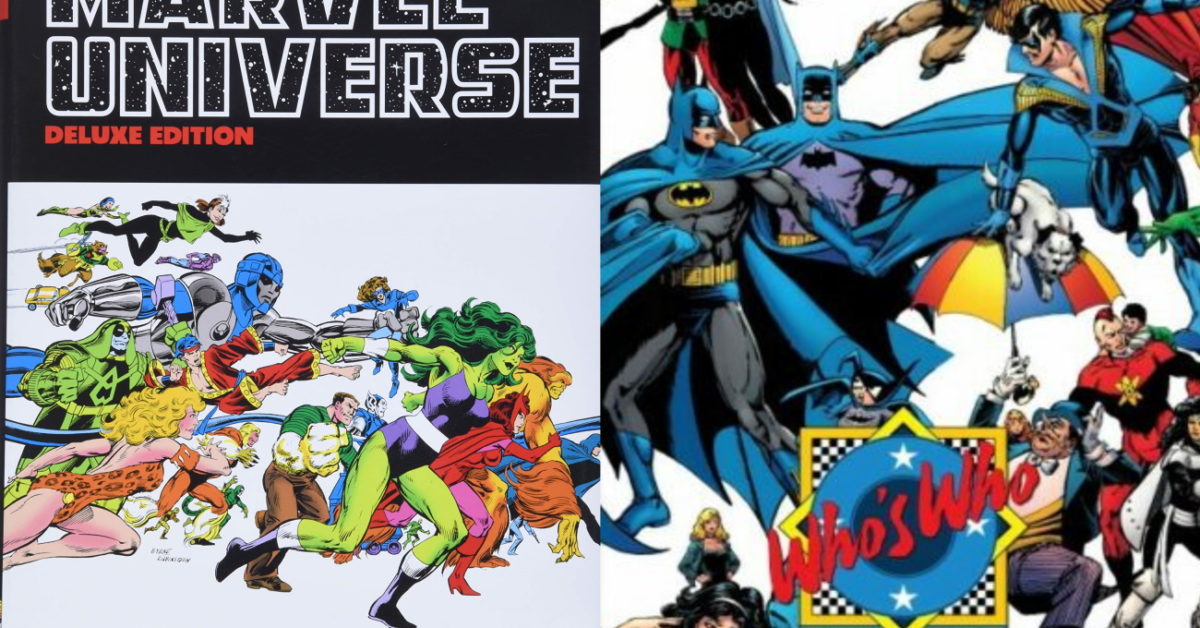 Peter Sanderson Wonders Where His DC Comics Who's Who Omnibus Is...