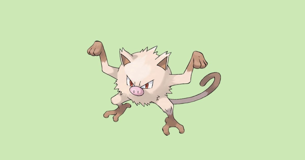 Today Is Shiny Mankey Spotlight Hour In Pokémon GO