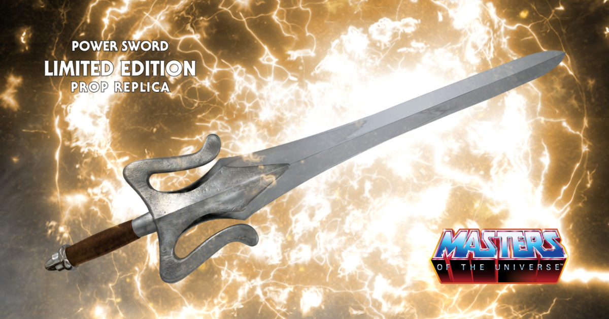 Master of the Universe Replica Power Sword Enters Our Realm