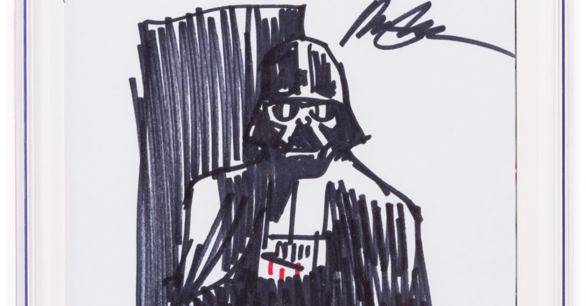 Rafael Albuquerque Embraces the Dark Side With Darth Vader #1 Sketch