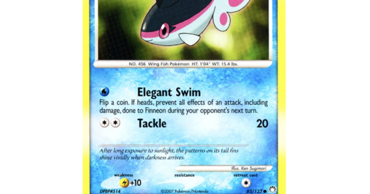 TCG Spotlight: Some Of The Best Finneon Pokémon Cards