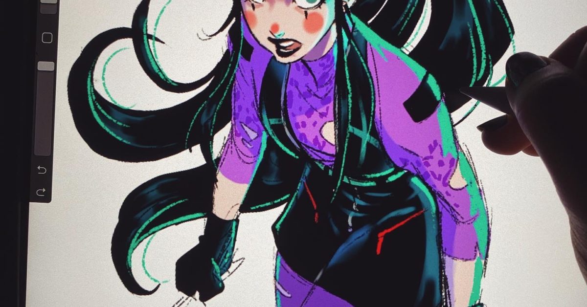 Sweeney Boo, New Ongoing Artist On DC's Punchline Comic