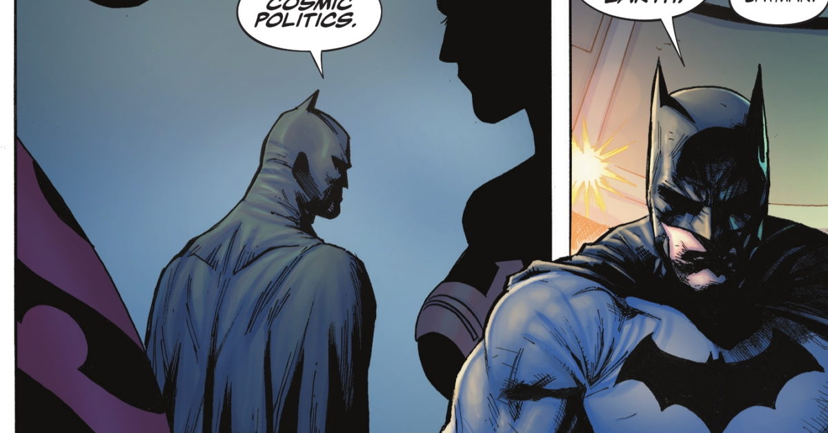 Batman Wants To Get Politics Out Of Superhero Comics (Spoilers)