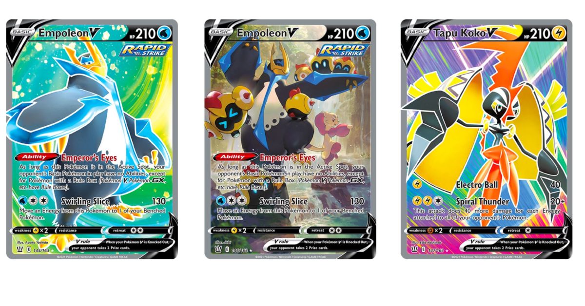 Full Art Cards Of Pokémon TCG: Battle Styles Part 2