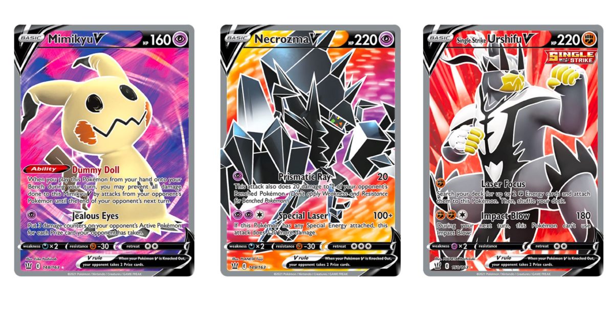 Full Art Cards Of Pokémon TCG: Battle Styles Part 3