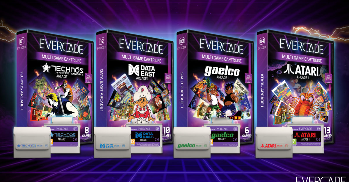 Evercade Reveals Arcade Collections For Handheld & VS Systems Evercade Reveals Arcade Collections For Handheld & VS Systems