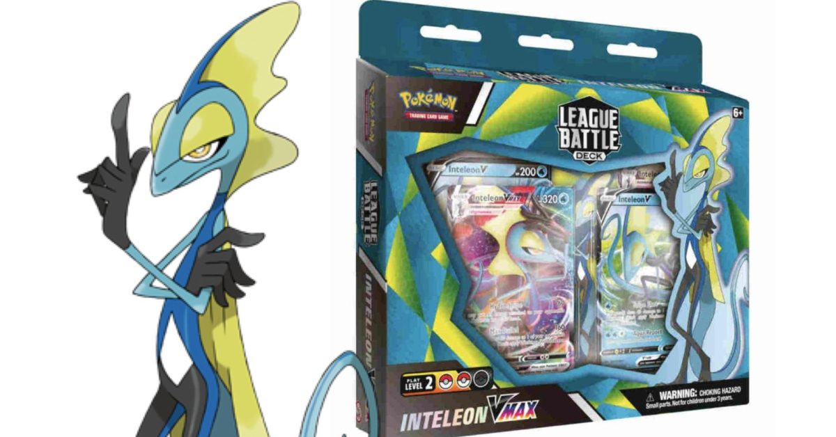 Pokémon TCG Releases Inteleon VMAX League Battle Deck