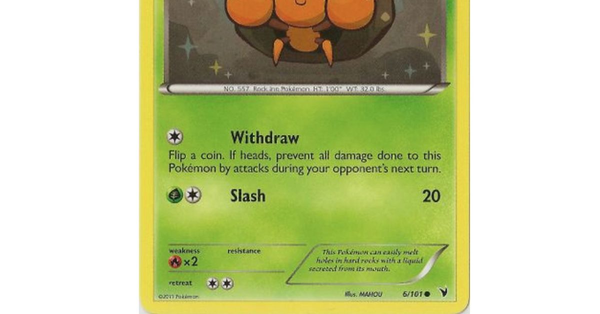 TCG Spotlight: Some Of The Best Dwebble Pokémon Cards