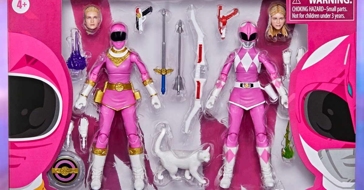 Power Rangers Pink Ranger Invades GameStop With Hasbro Exclusives