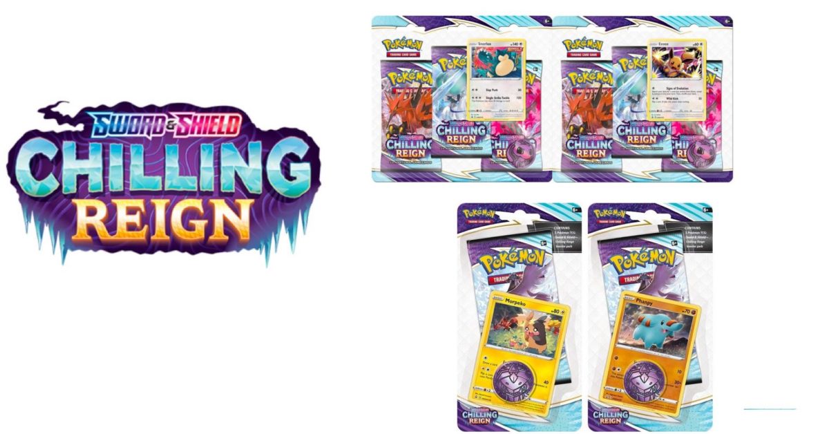 Pokémon TCG – Chilling Reign Product Review: 1 & 3 Pack Blisters