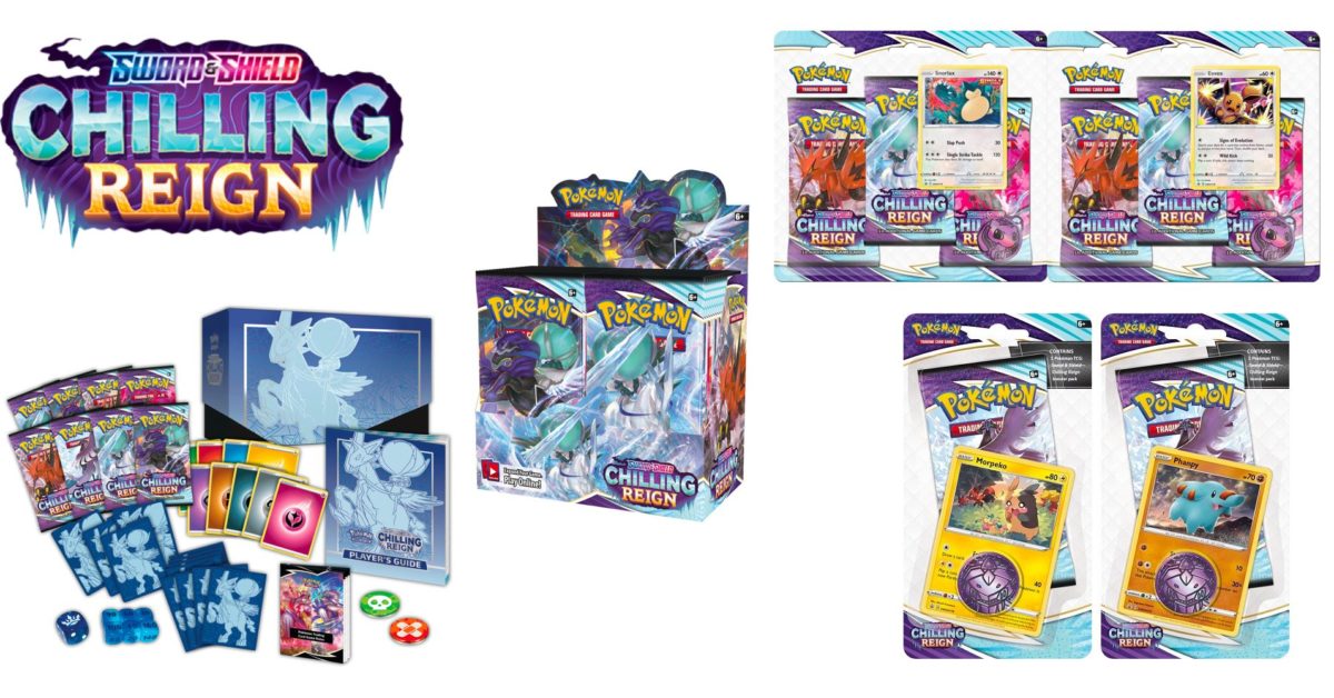 Pokémon TCG: Chilling Reign Officially Releases Today