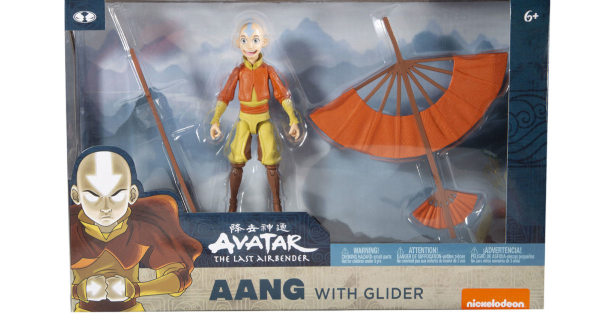 Avatar: The Last Airbender Aang With Glider Coming From McFarlane Toys