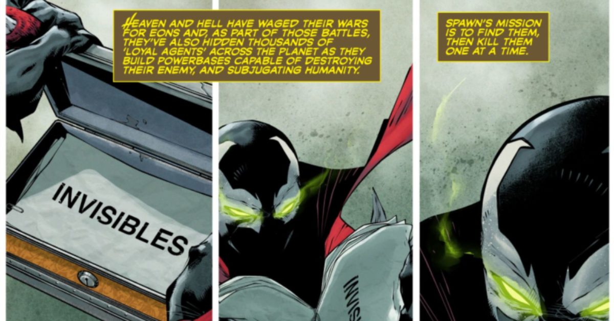 Spawn Vs The Invisibles - Not With Grant Morrison (Spoilers)
