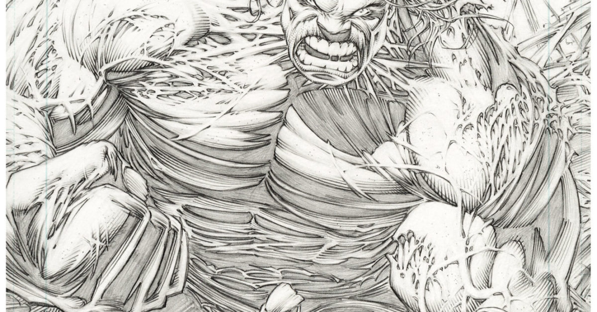 Dale Keown's Incredible Original Hulk & Wolverine Artwork at Auction