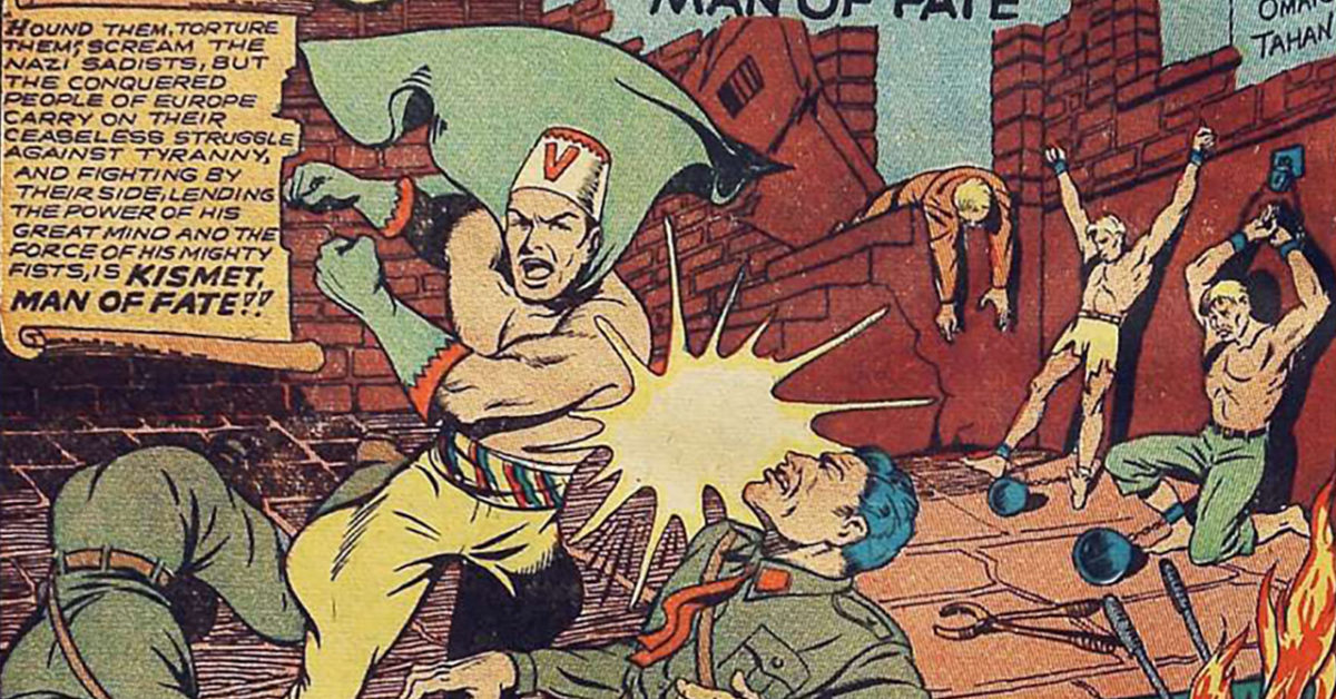 The Debut of Kismet, the First Muslim Superhero, Up for Auction