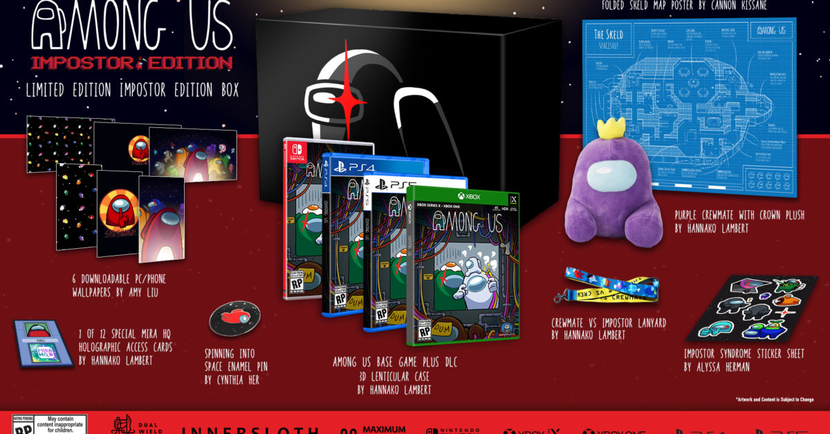 Three New Among Us Collector’s Editions Revealed For 2021