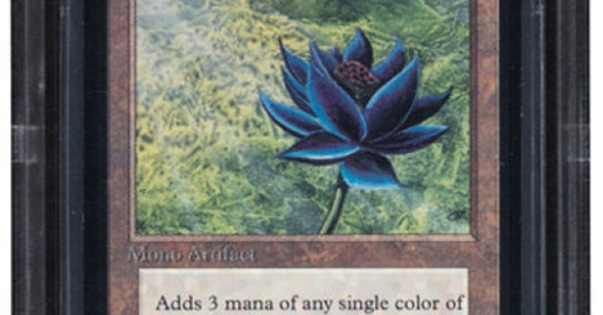 Magic: The Gathering Beta Black Lotus Now On Auction At Heritage