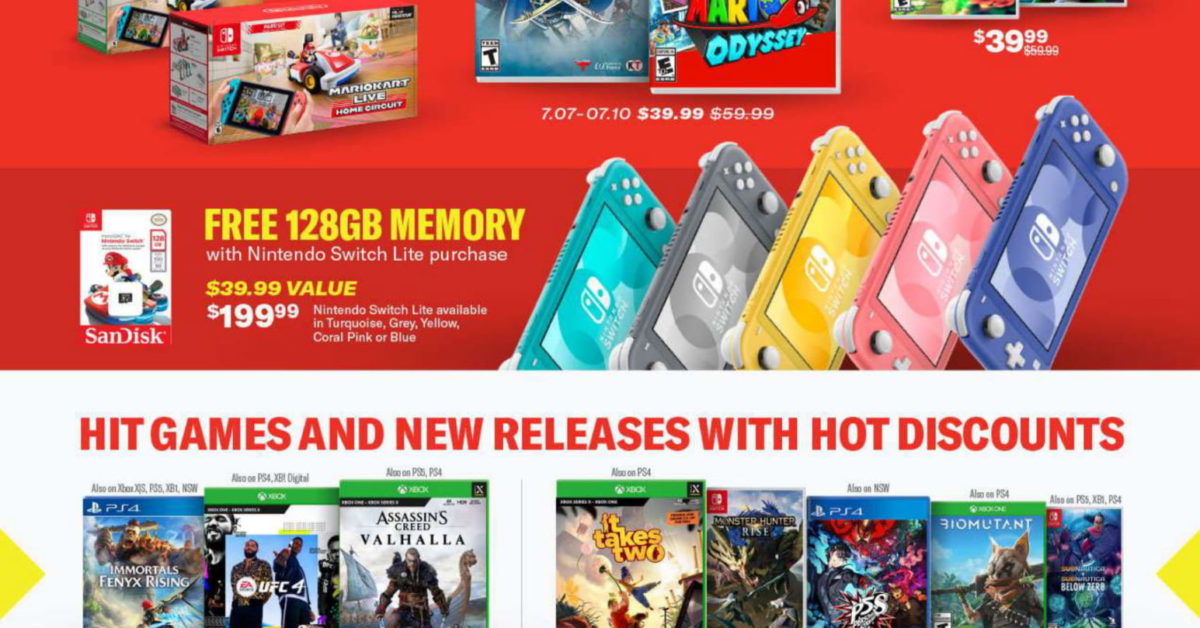 GameStop Hosting A 5-Day Summer Sales Event, Starting Today