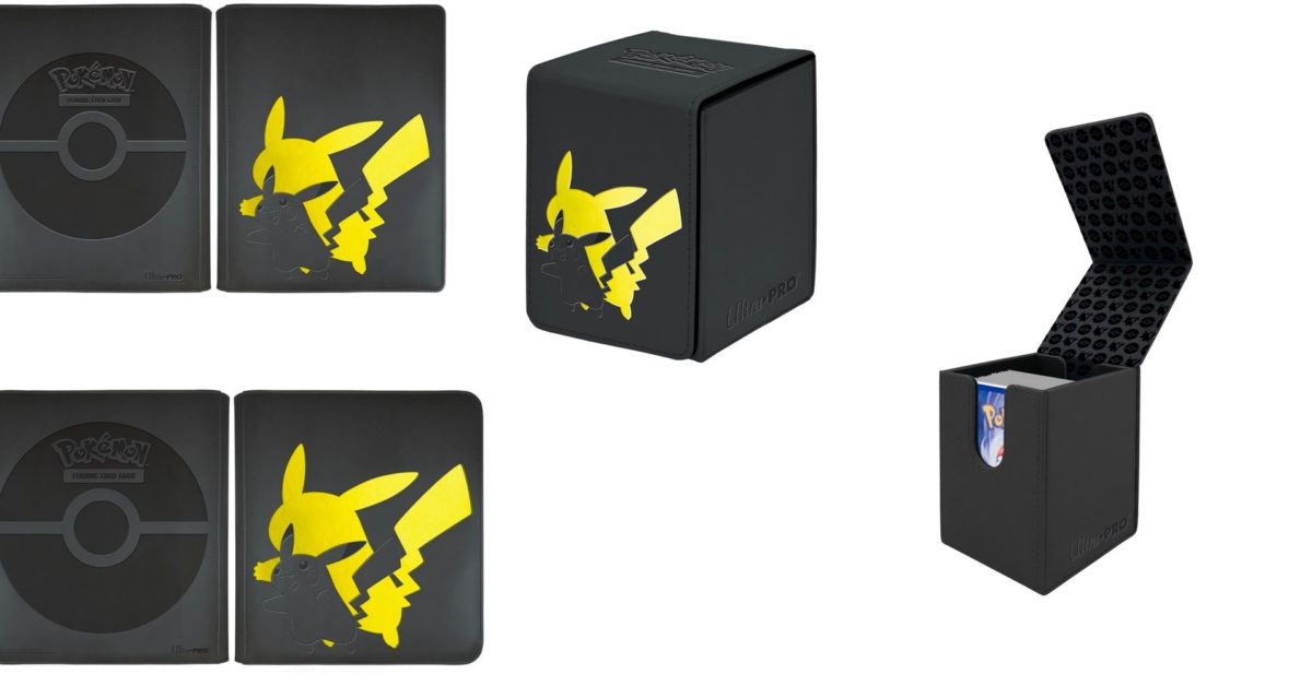 UltraPRO Announces Pikachu-Themed Elite Series Pokémon Products