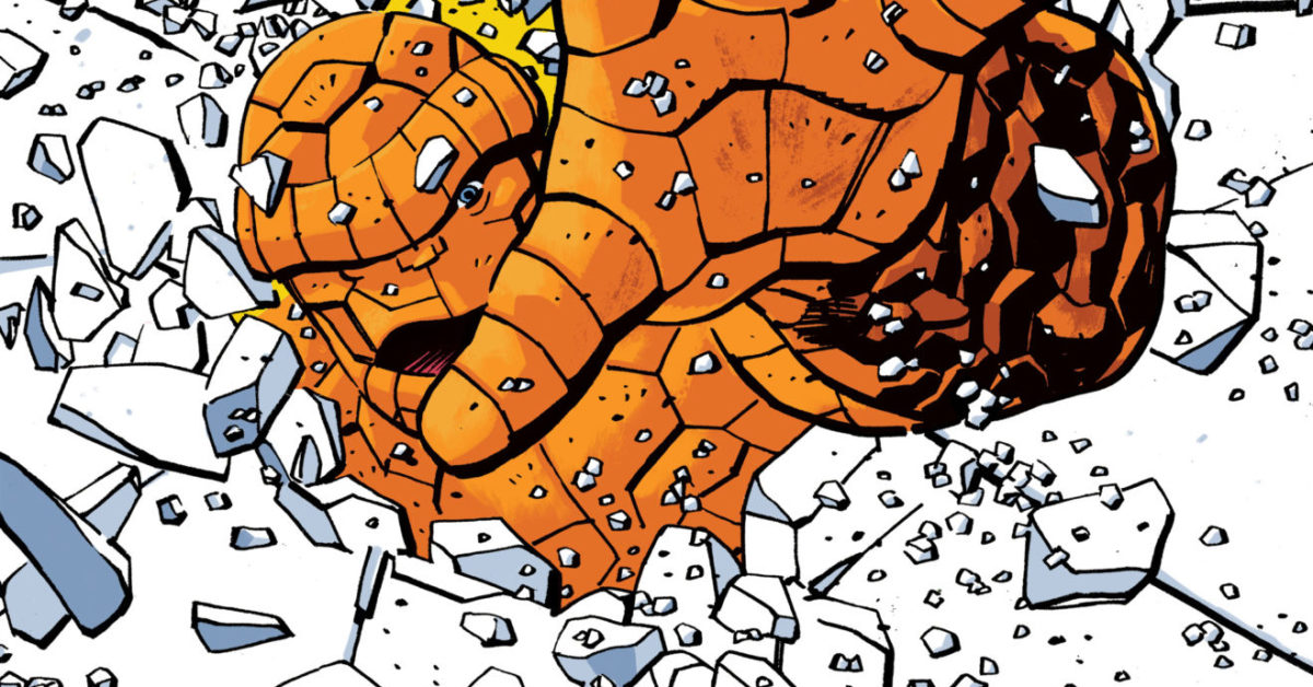 The Thing Is Getting His Own Marvel Comic Starting This November