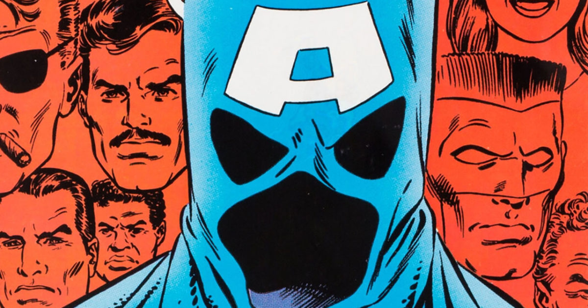 The Changing Face of Captain America in the late 1980s, Up for Auction