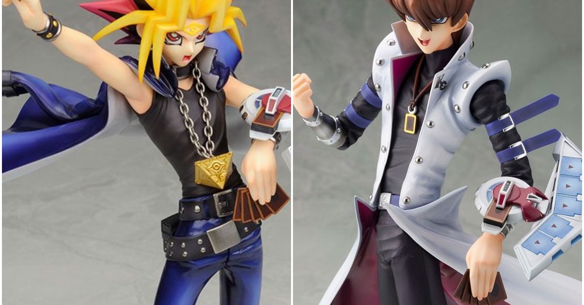 Kotobukiya Brings Back Yu-Gi-Oh Statues With Yugi and Kaiba