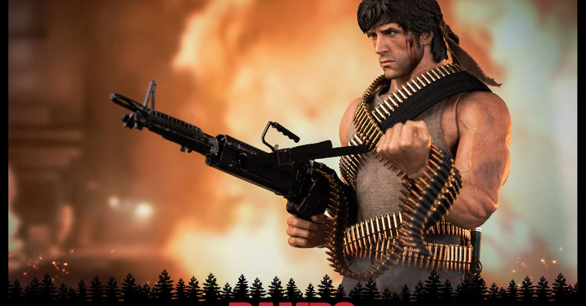 Rambo Gets First Blood with New 1/6th Scale Figure from threezero