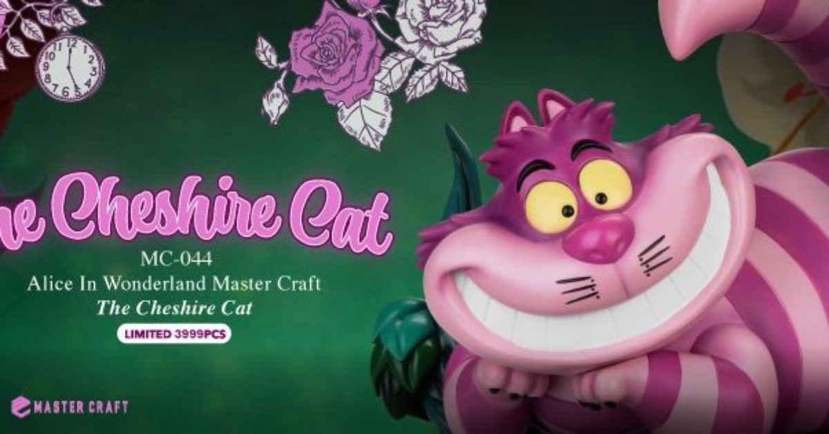 Alice in Wonderland Cheshire Cat Gets New Beast Kingdom Statue