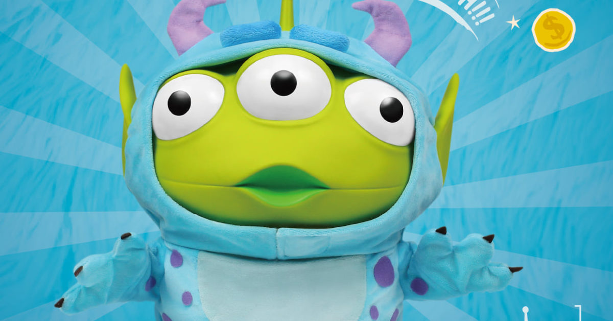 Toy Story Three-Eyed Alien Play Dress Up with Beast Kingdom