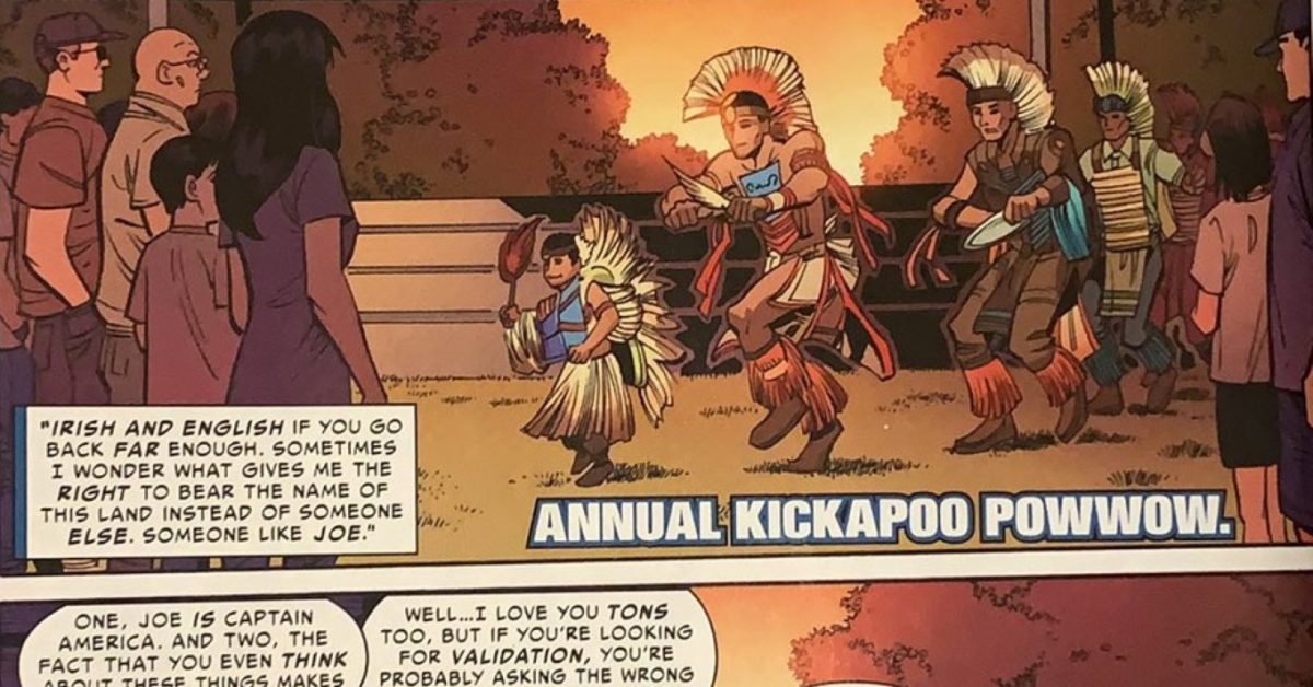 Captain America Descended From English/Irish Abolitionists? (Spoilers)