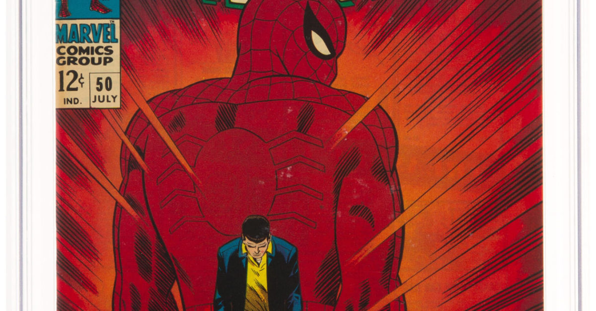 Kingpin's Debut In Amazing Spider-Man #50 At Heritage Auctions Today
