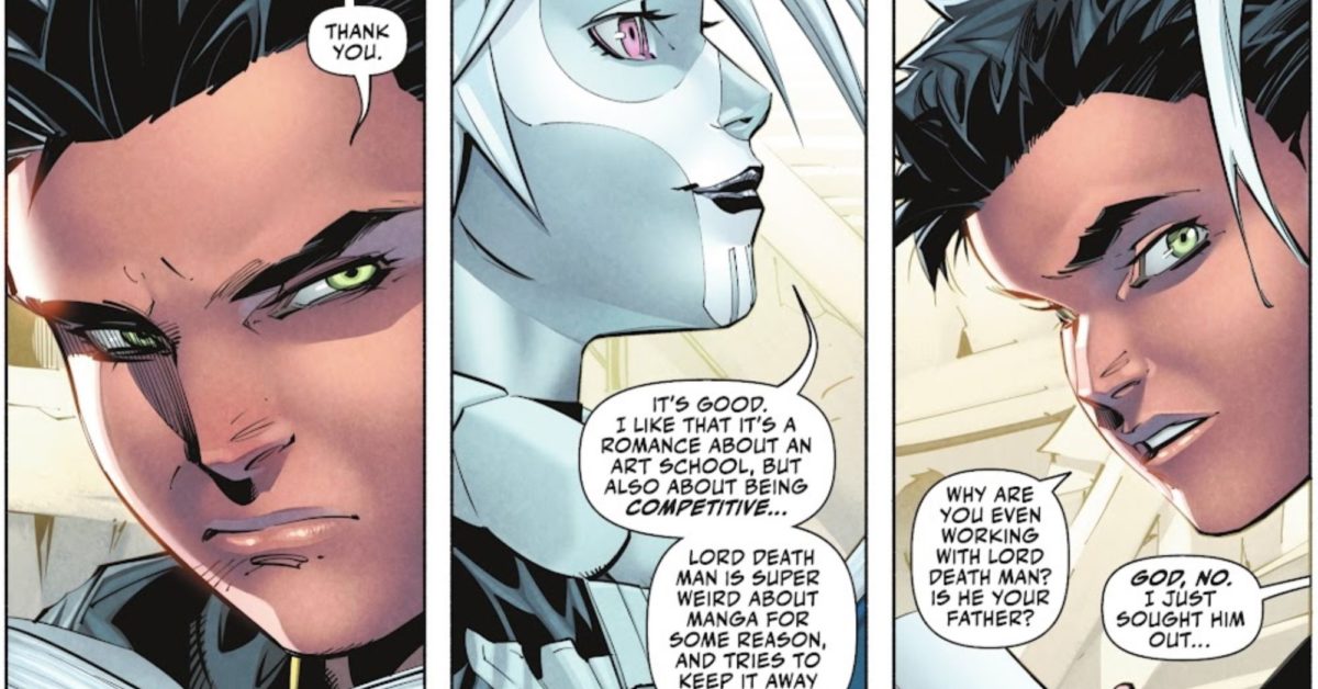 An Anti-Manga Origin For Flatline In This Week's Robin #3 (Spoilers)