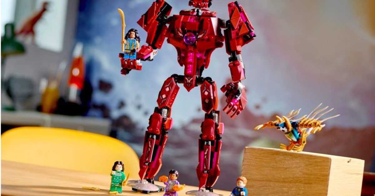 The Eternals Fans Can Build the Celestial Arishem with LEGO