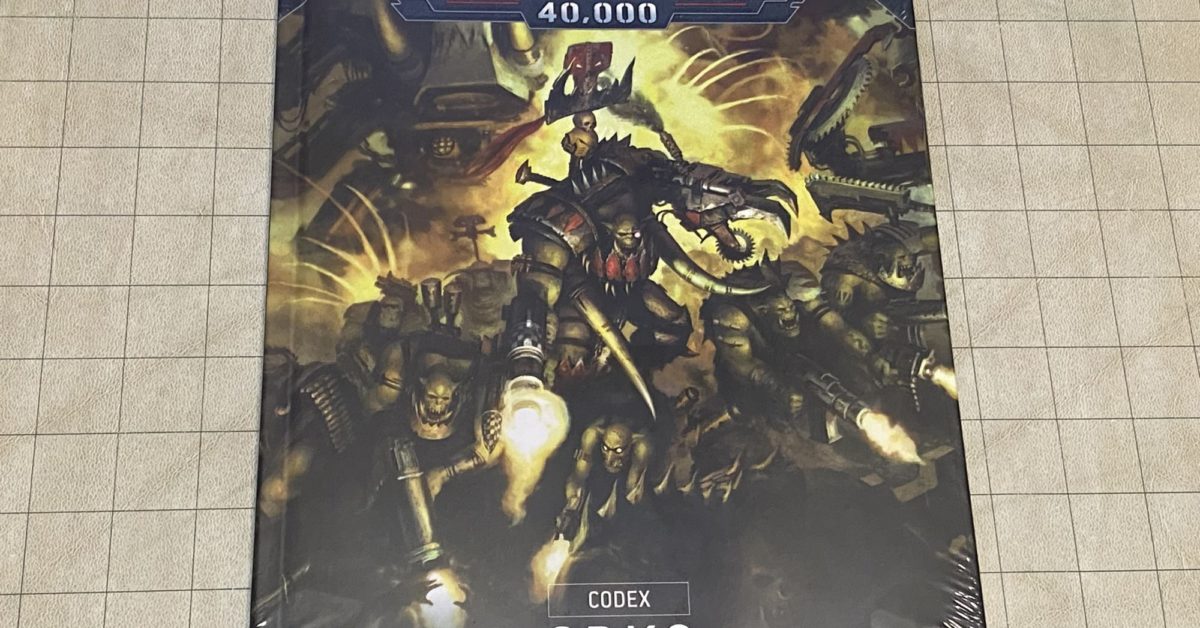 Games Workshop's Latest Orks Codex For Warhammer 40K, In Review