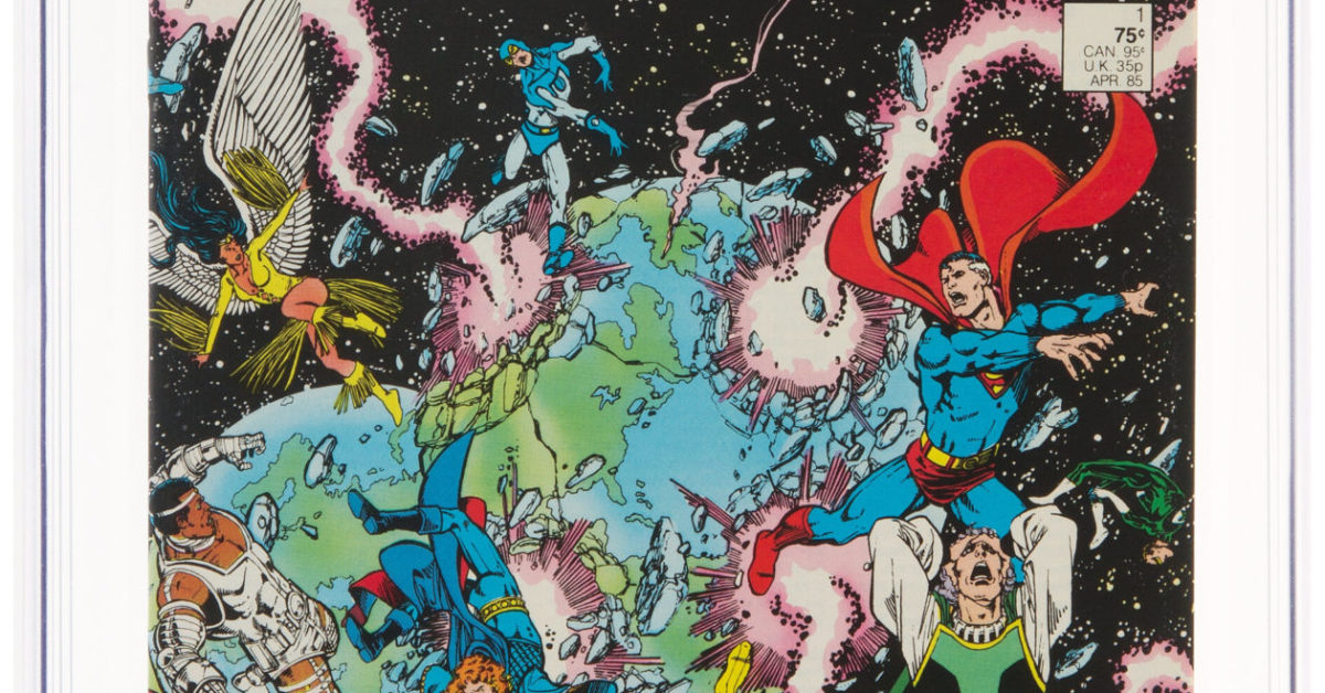 The Comic That Destroyed The DC Multiverse At Auction - Crisis #1