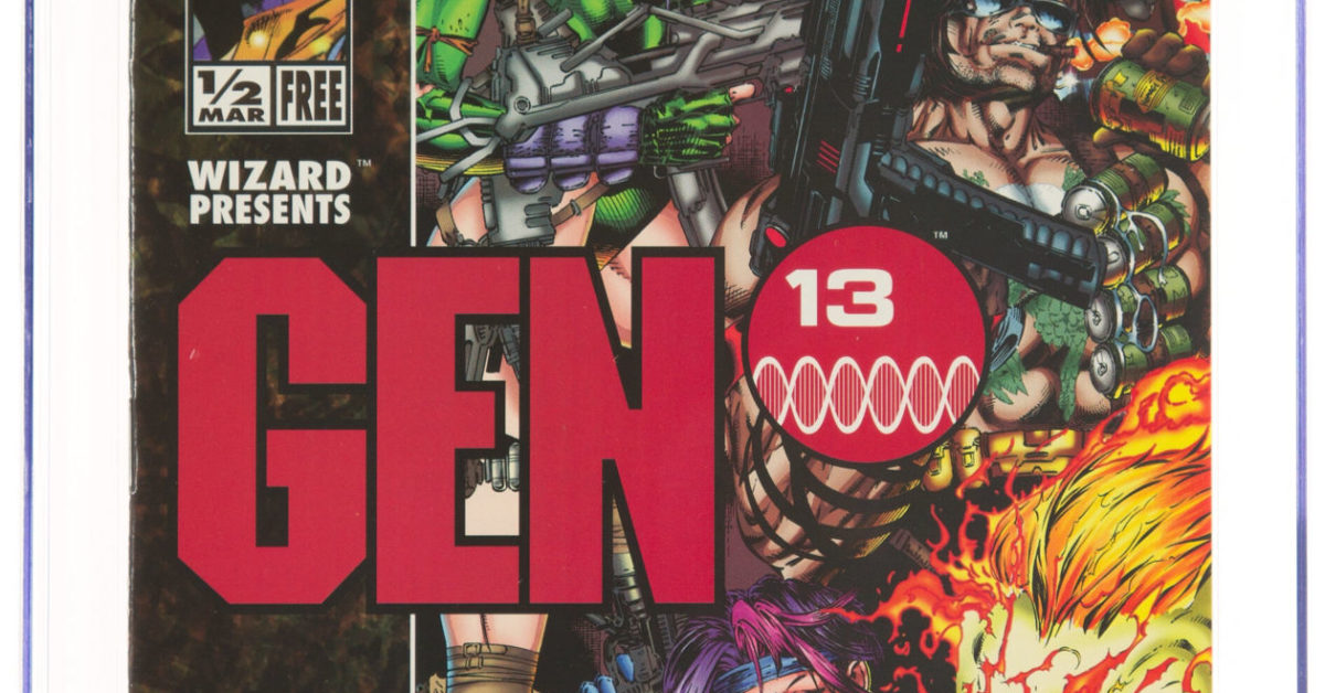 Why Hasn't DC Revived Gen 13? Wizard 1/2 Issue CGC 9.8 At Auction