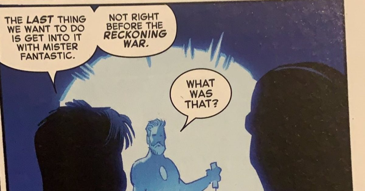 Dan Slott's Reckoning War Begins With A Fantastic Four Alpha One-Shot