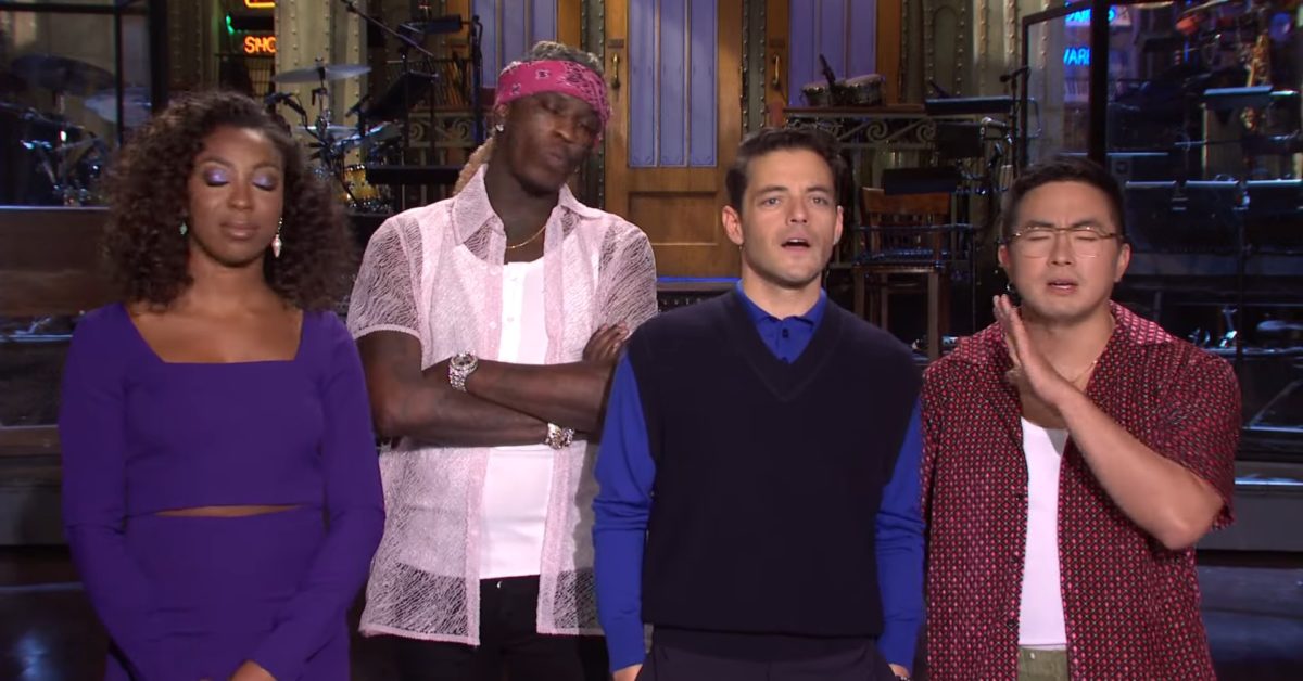Saturday Night Live: Young Thug/Travis Barker; Pete Davidson's Malek