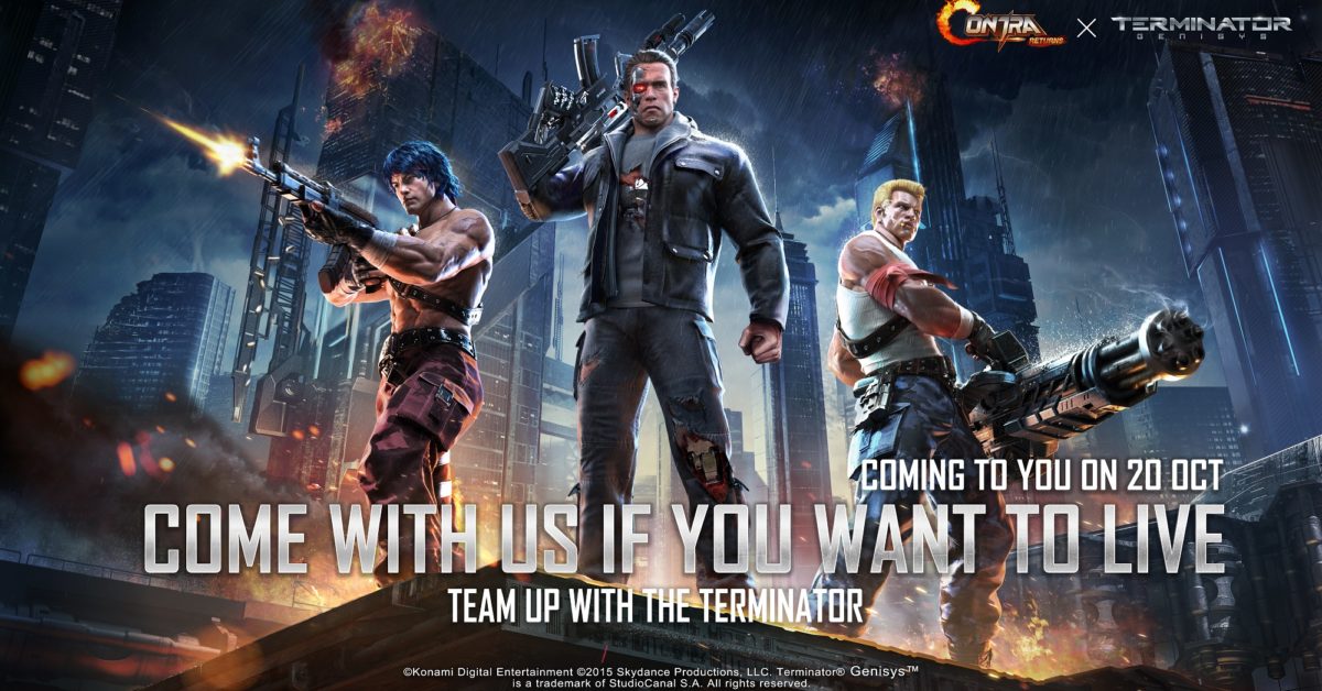 The Terminator Joins Contra Returns For A Special Event