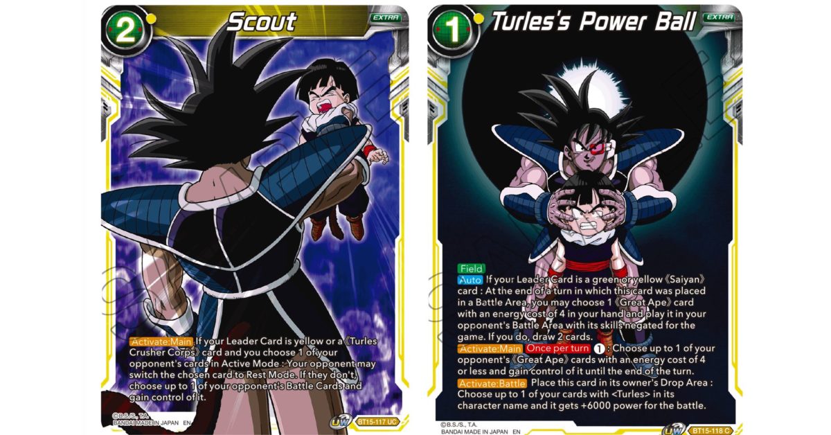 Dragon Ball Super Previews Saiyan Showdown: Turles vs Gohan