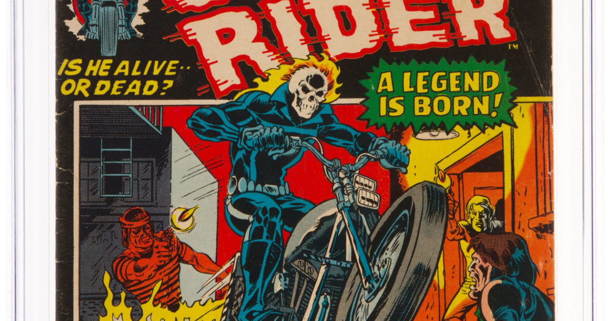 Ghost Rider's First Appearance Taking Bids At Heritage Auctions