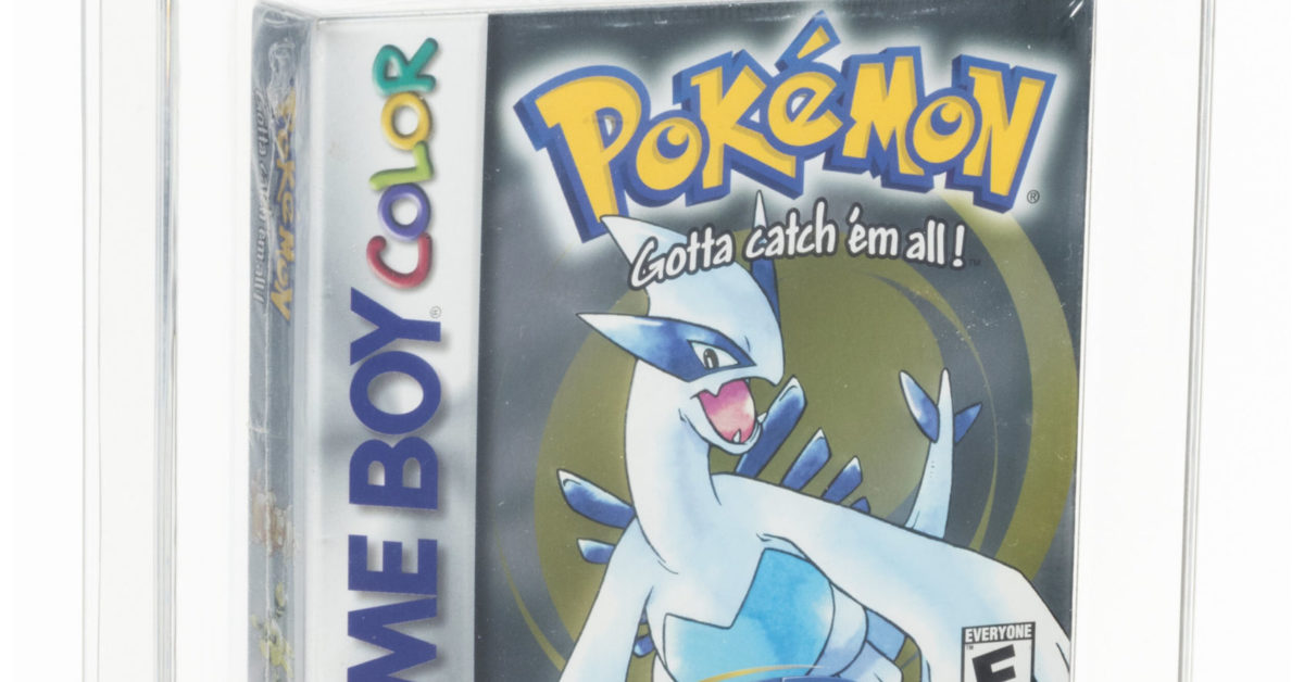 Pokémon Silver Version WATA 8.0 A+ Up For Auction At Heritage