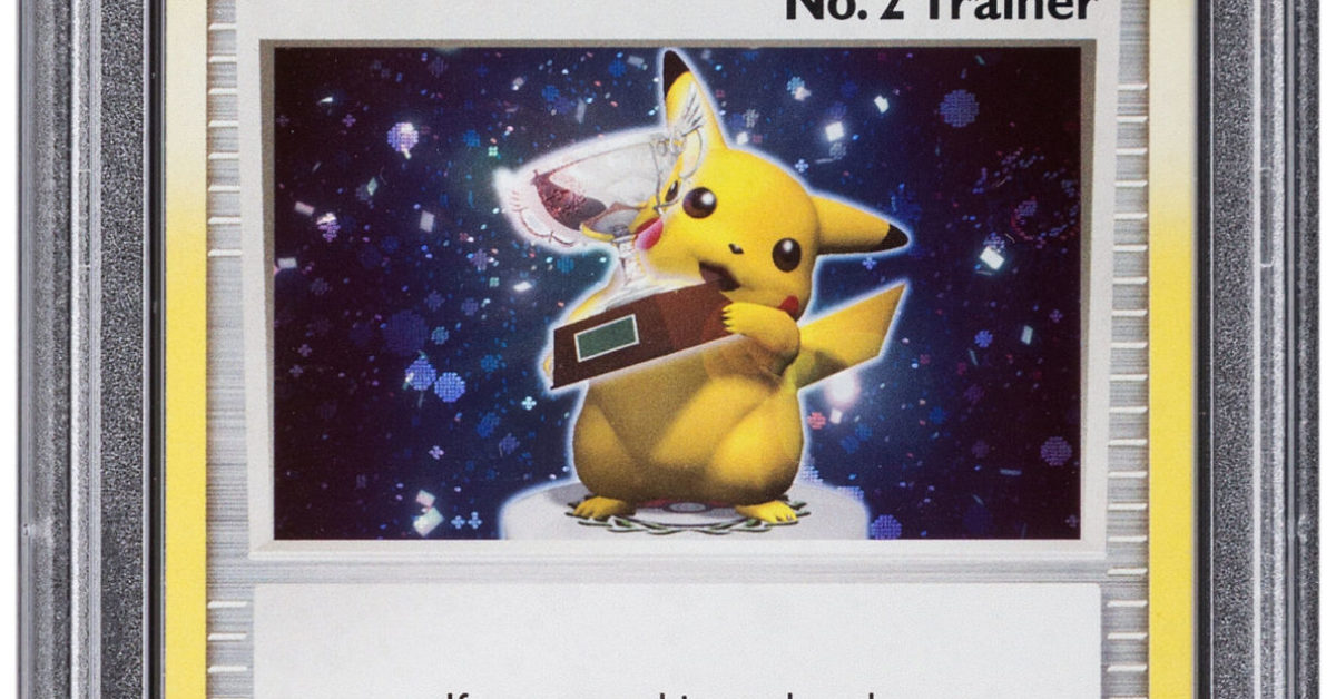 Pokémon TCG: "No. 2 Trainer Card" For Auction At Heritage Auctions