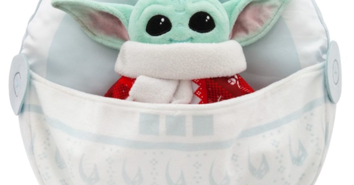 Star Wars Grogu Holiday Plush in Hover Pram Comes to shopDisney