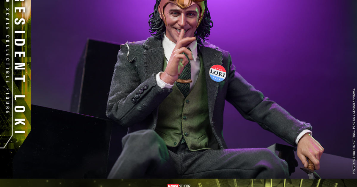 President Loki Comes Arrives as Hot Toys Newest Marvel Disney+ Figure
