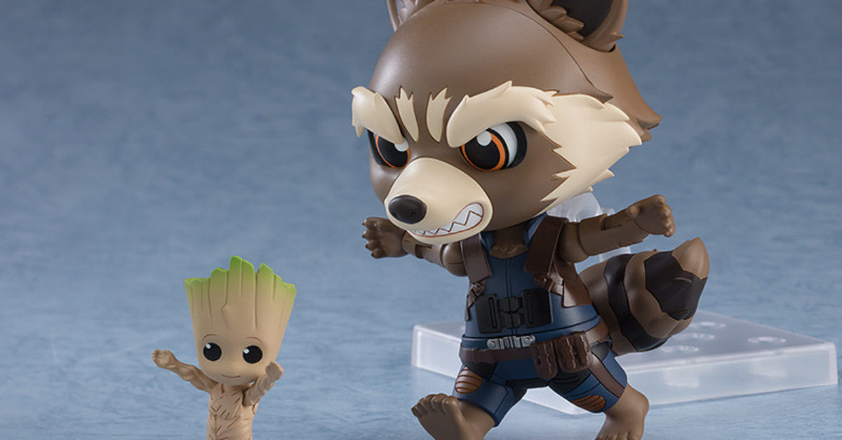 Rocket Raccoon Brings the Wise Cracks to Good Smile Company