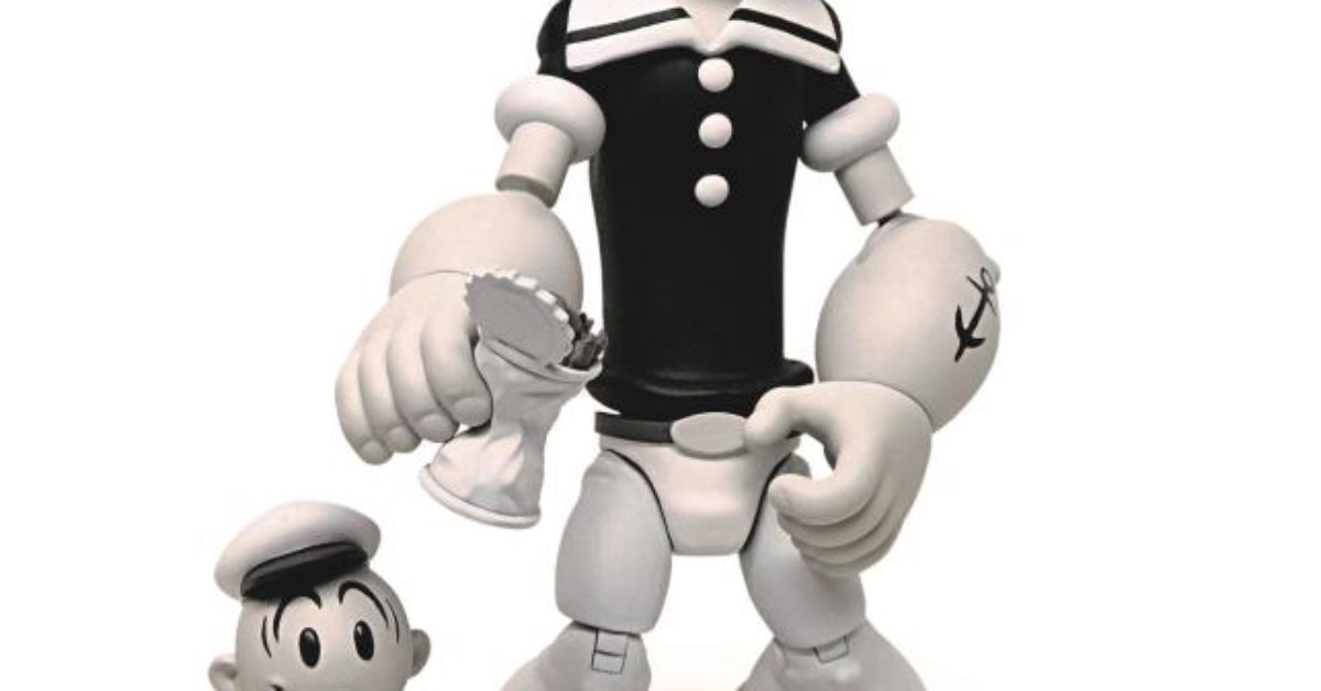 Popeye Receives Exclusive BBTS Figure from Boss Fight Studio