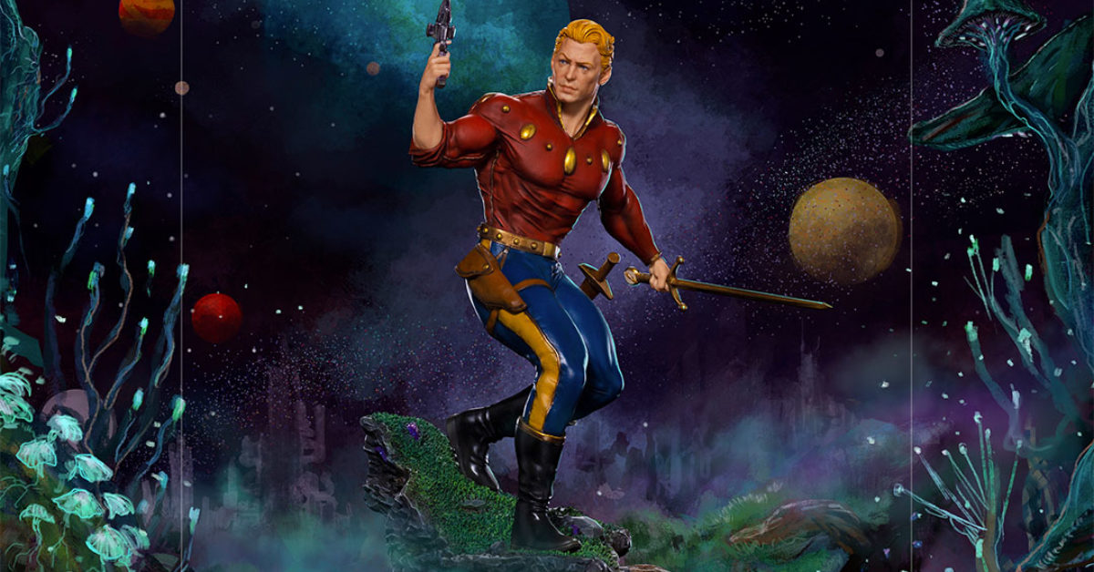 Flash Gordon is Back with New Dynamic Statue from Iron Studio