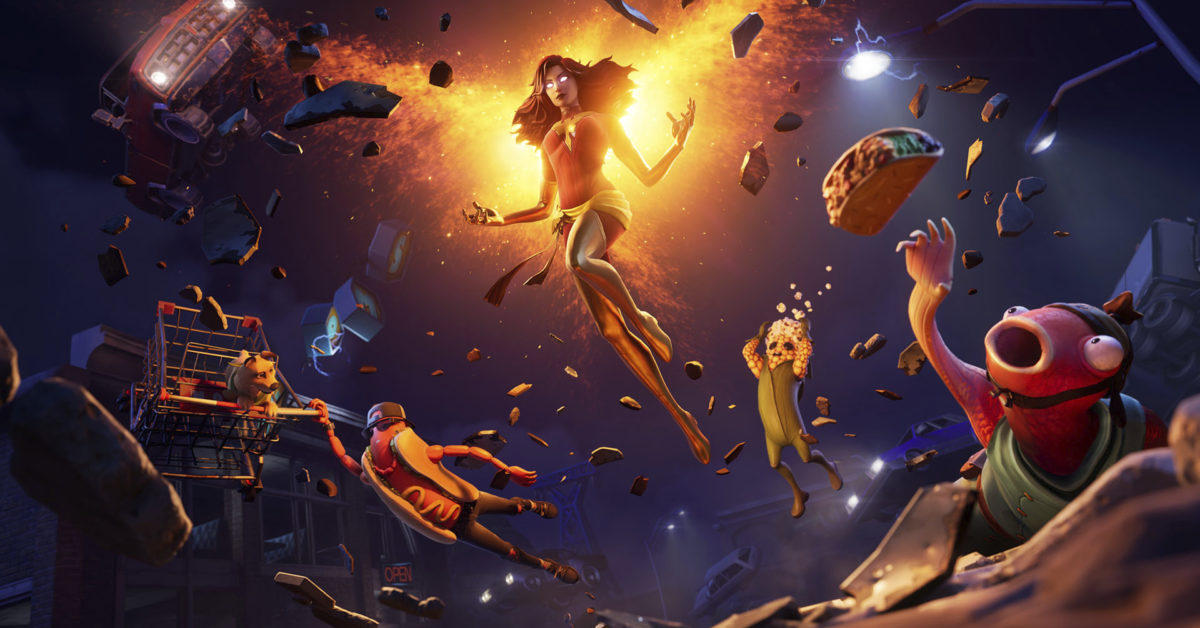 The Dark Phoenix Drops Into Fortnite To Burn Everything